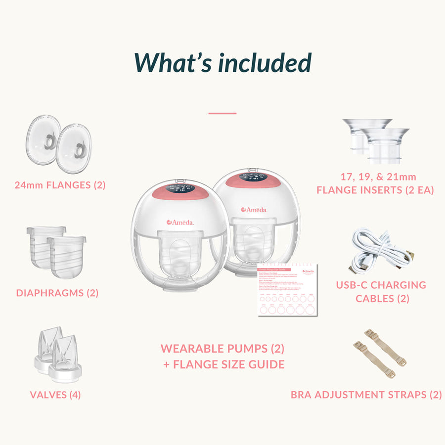 Glo Wearable Breast Pump | Hands Free Breast Pump | Ameda